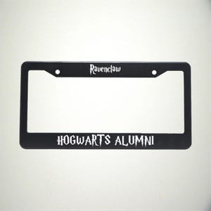 Hogwart Alumni License Plate Frame - Etsy