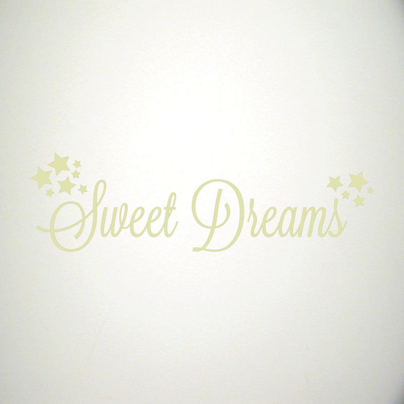Sweet Dreams Decal - Etsy Canada