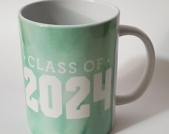 Class of 2024 Mug, Senior 2024 Coffee Mug, High School Senior Coffee ...