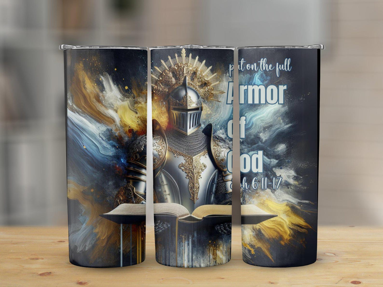 Armor of God Tumbler Wrap, Christian Tumbler PNG, Faith Sublimation ...