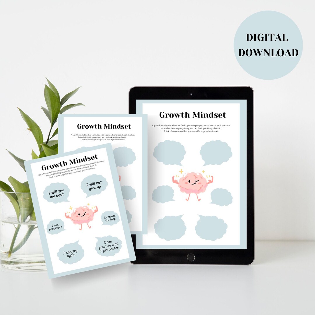 Growth Mindset Resource School Counsellor Psychologist Resource Growth ...