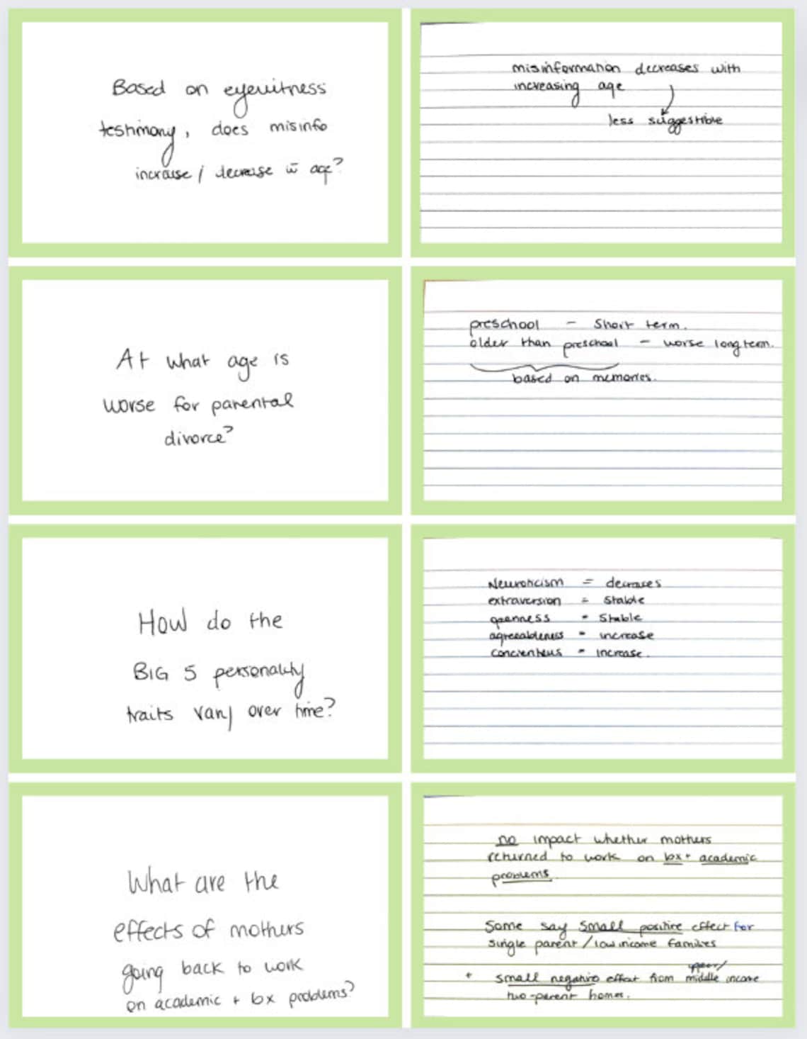 EPPP Study Flashcards Examination for Professional Practice in ...