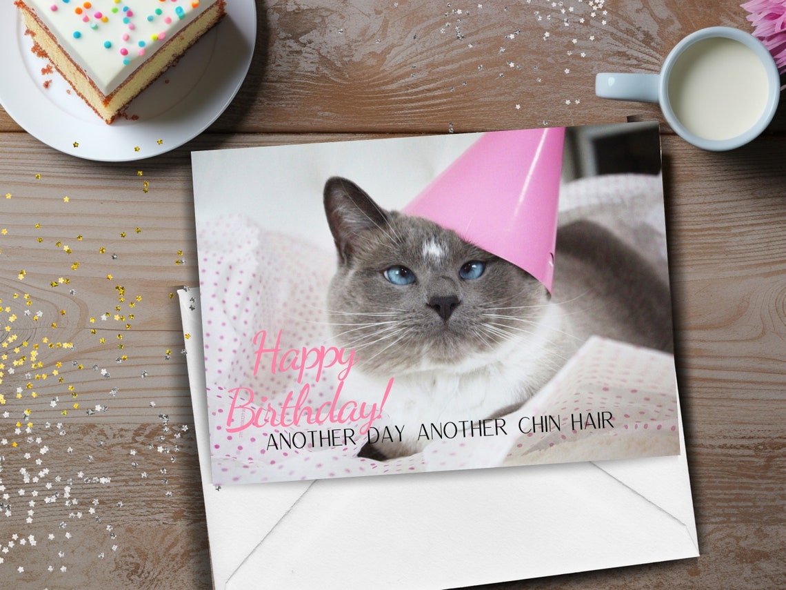 Printable Birthday Card Happy Birthday Another Day Another - Etsy