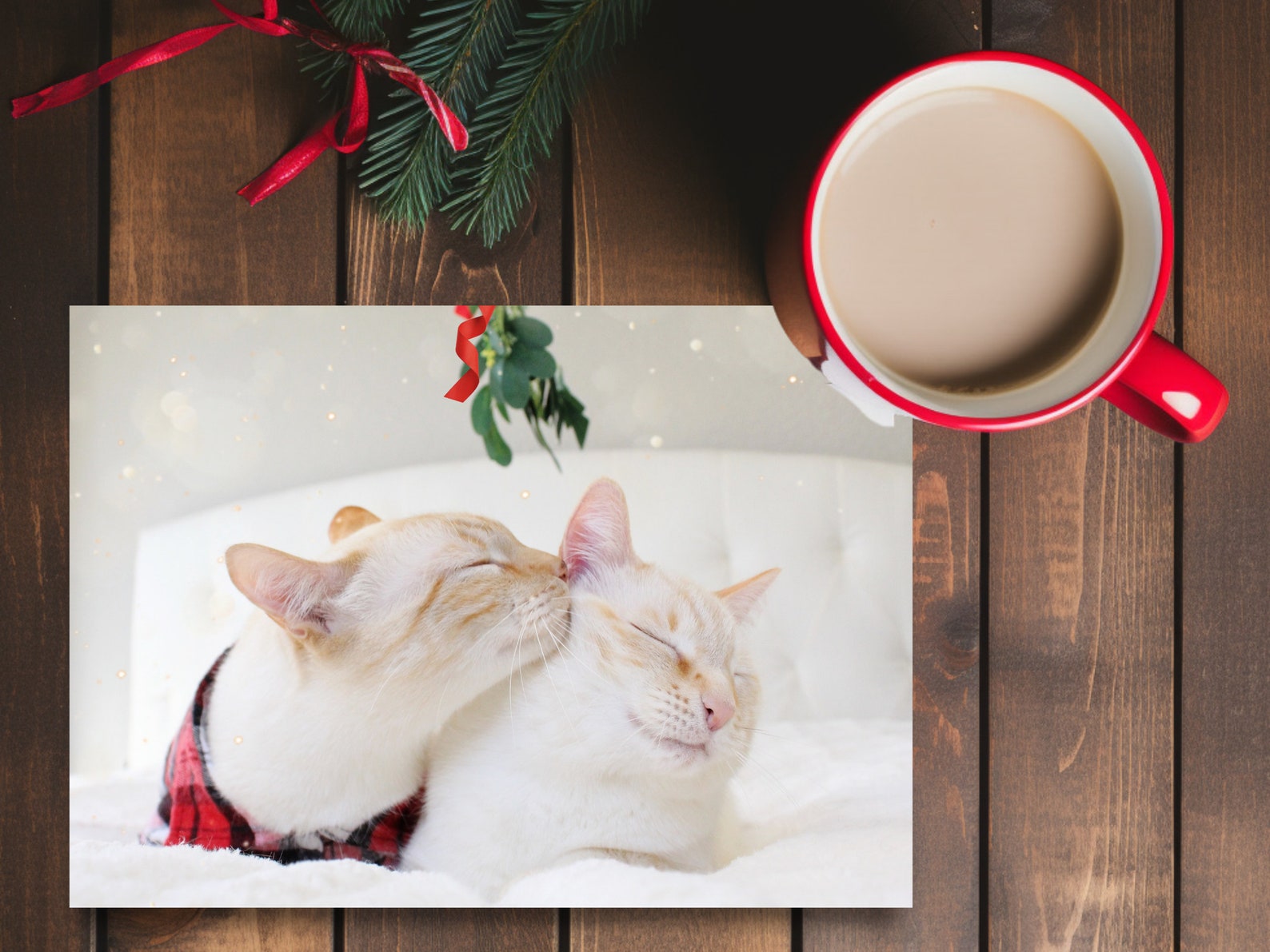 Printable Christmas Card, Happy Holidays Card, Digital Download, 5X7 ...