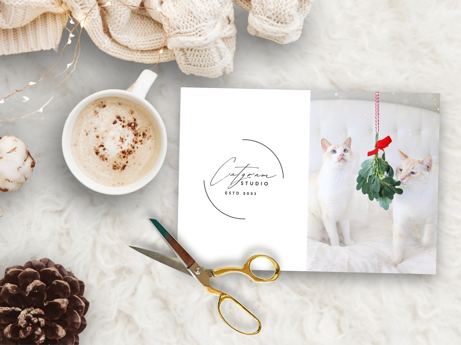 Printable Christmas Card, Happy Holidays Card, Digital Download, 5X7 ...