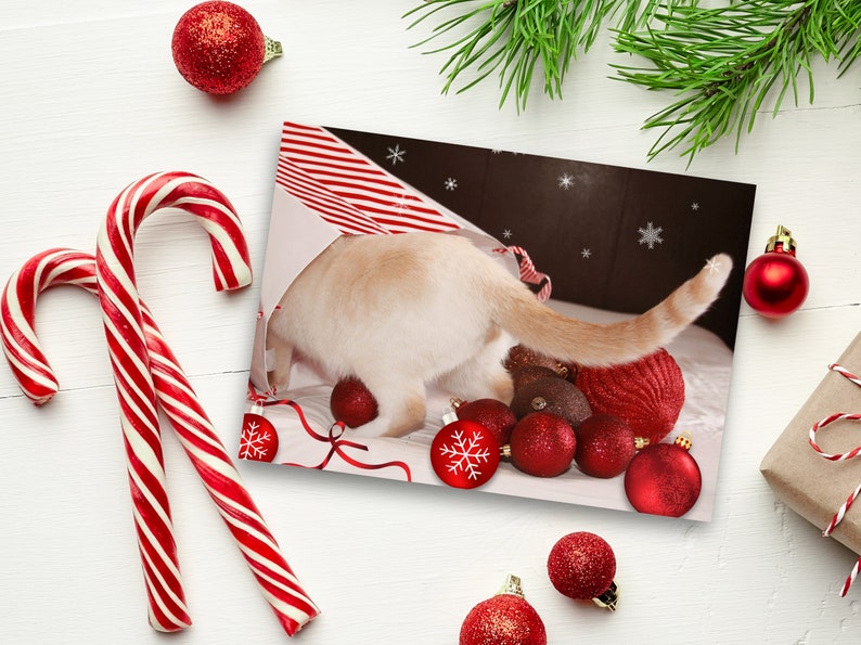 Printable Christmas Card, Happy Holidays Card, Digital Download, 5X7 ...