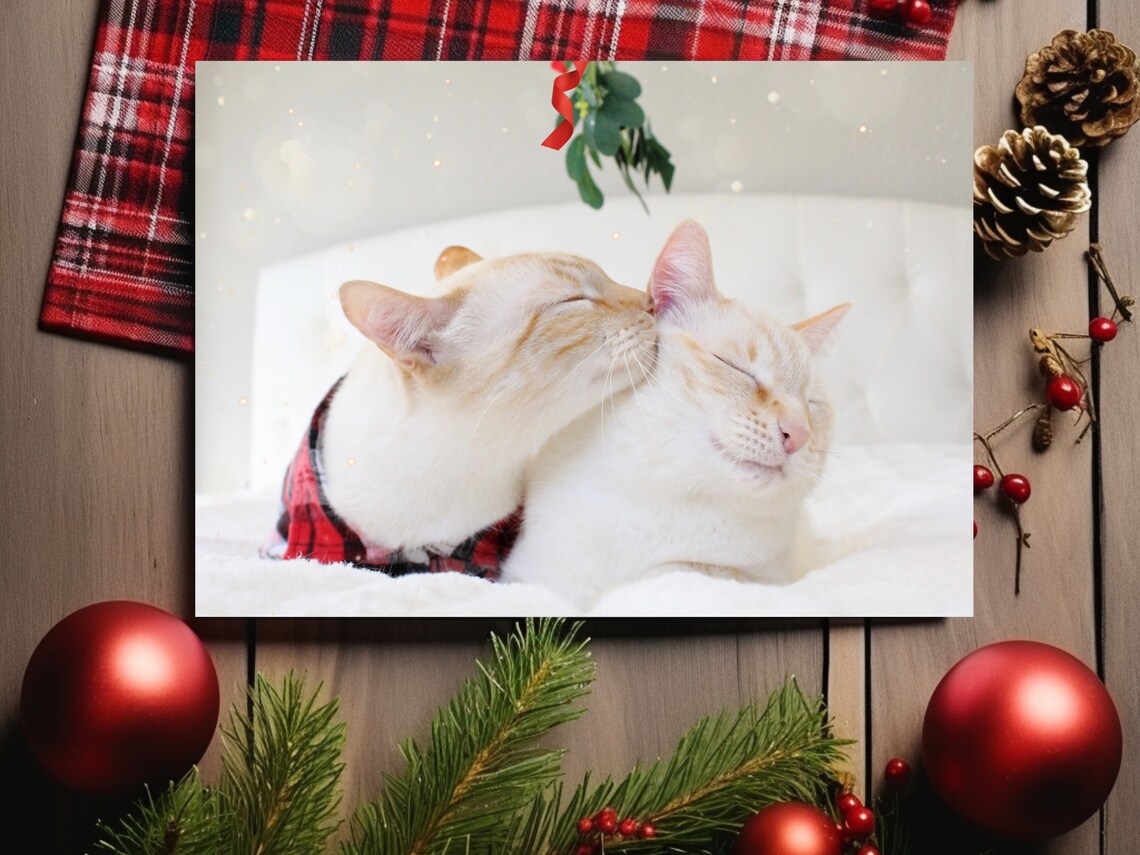 Printable Christmas Card, Happy Holidays Card, Digital Download, 5X7 ...