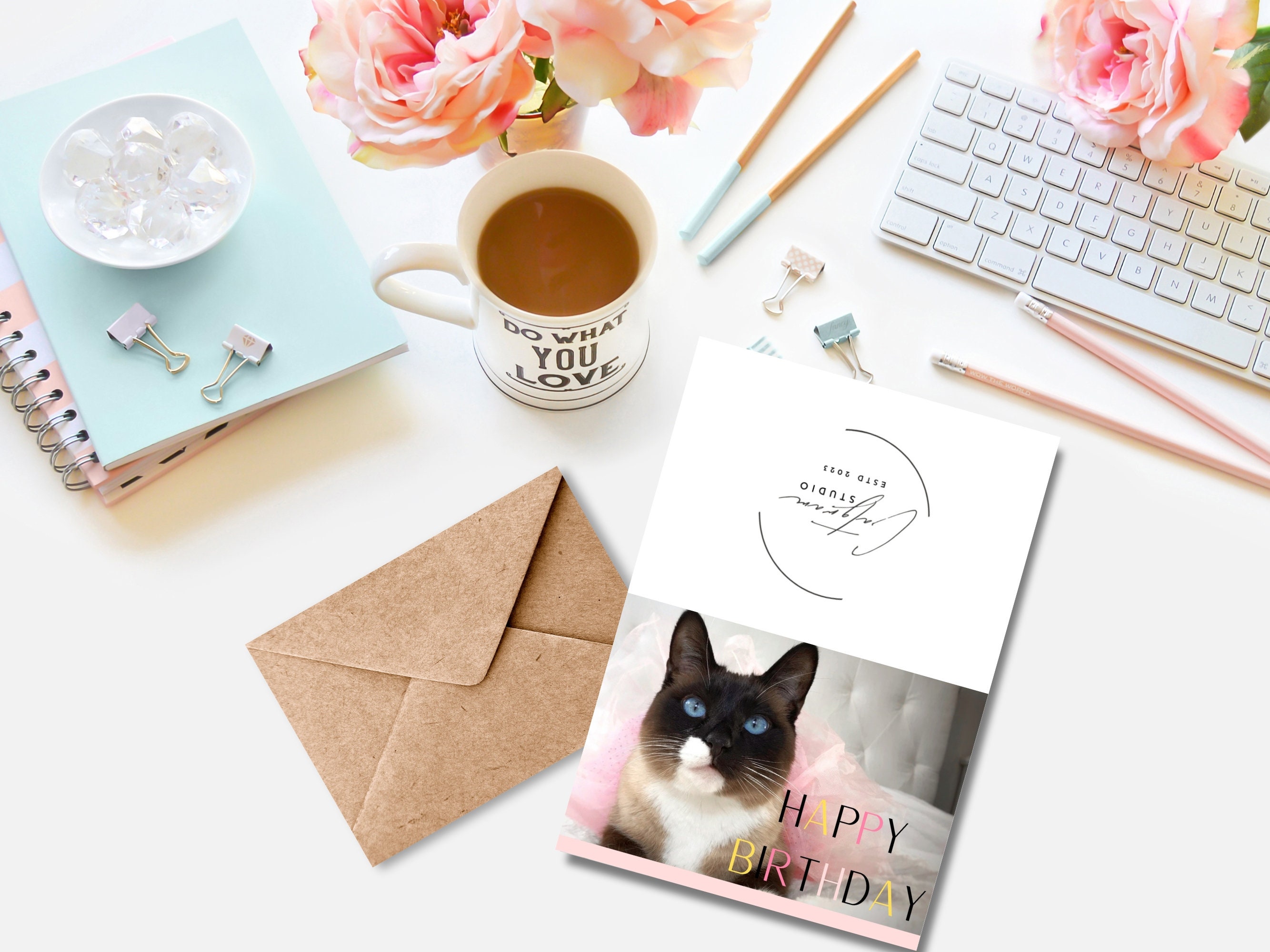 Printable Birthday Card, Happy Birthday Cat, Printable Cat Card, Funny ...