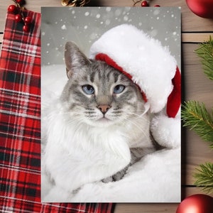 Printable Christmas Card, Happy Holidays Card, Digital Download, Print ...