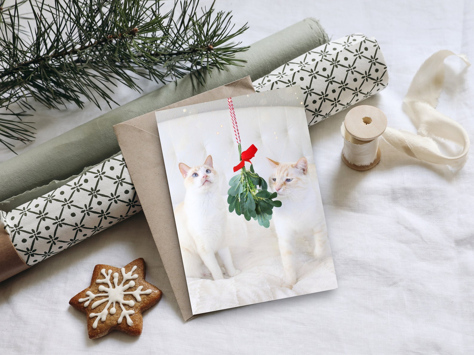 Printable Christmas Card, Happy Holidays Card, Digital Download, 5X7 ...
