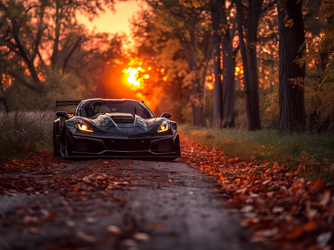 Black C7 Corvette Z06 - Etsy