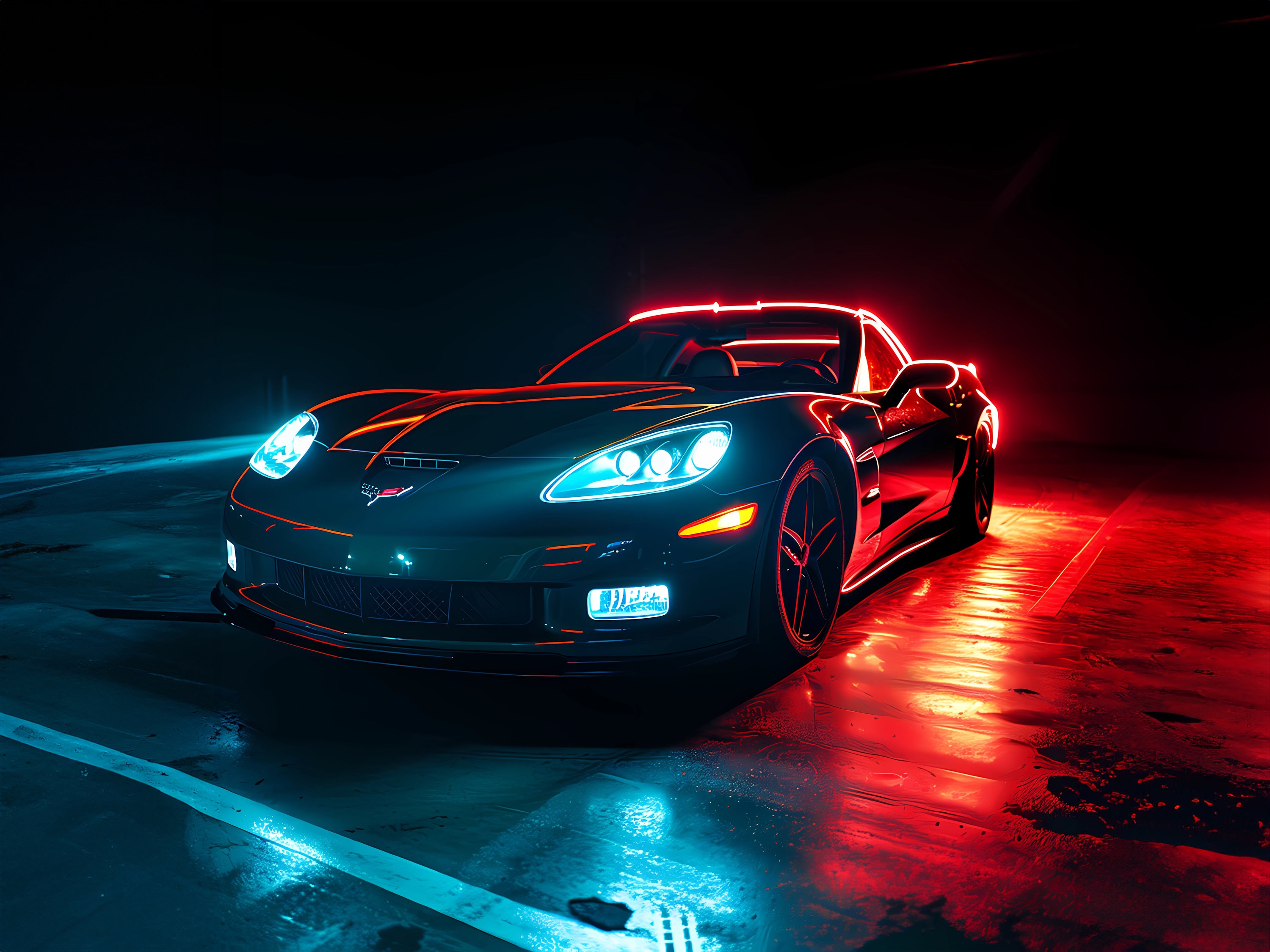 Black C5 Corvette - Etsy