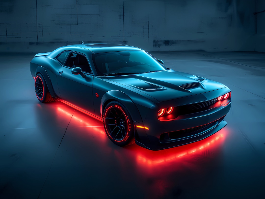 Dodge Challenger Hellcat - Etsy