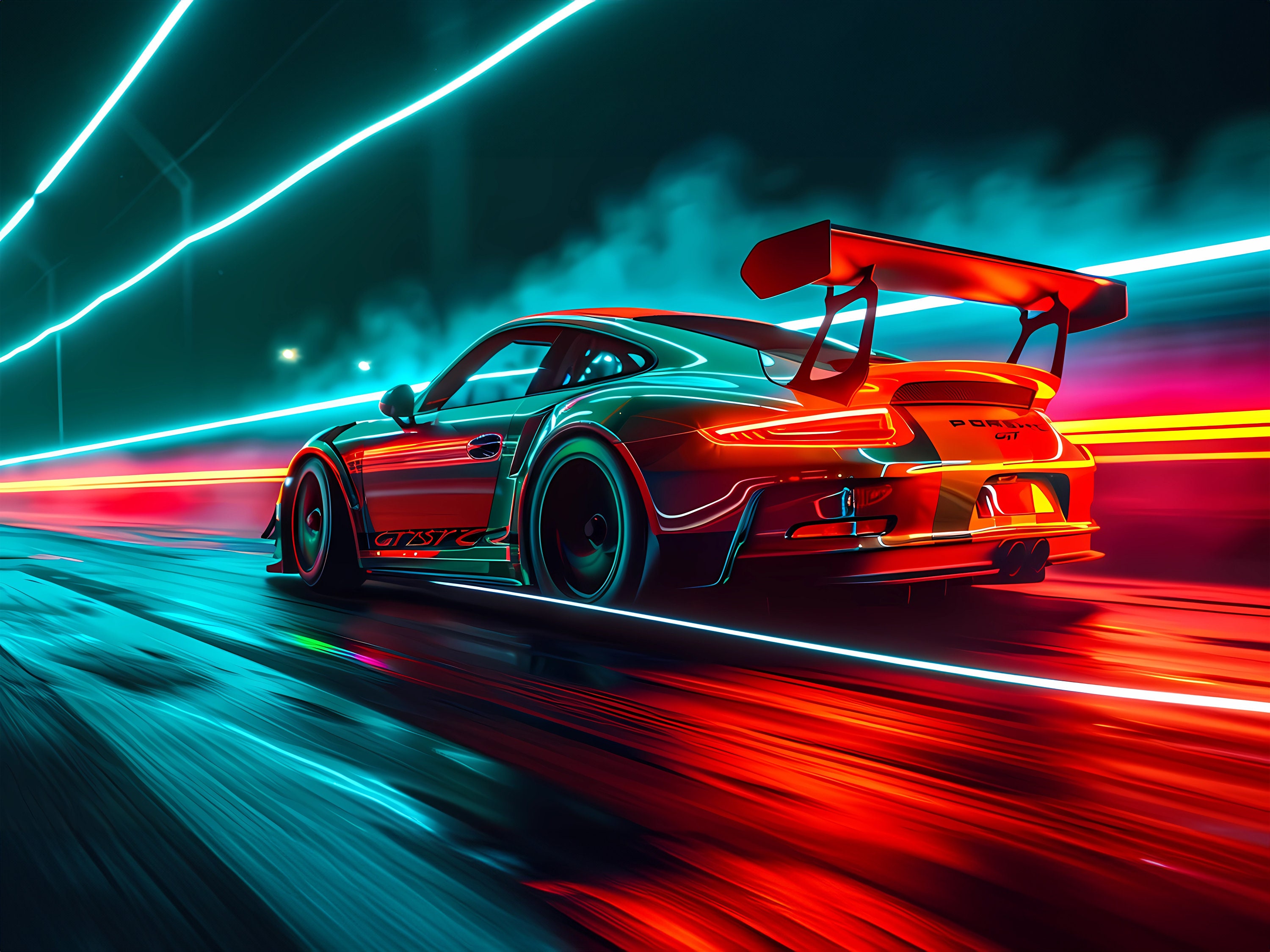 Porsche 911 Motion - Etsy