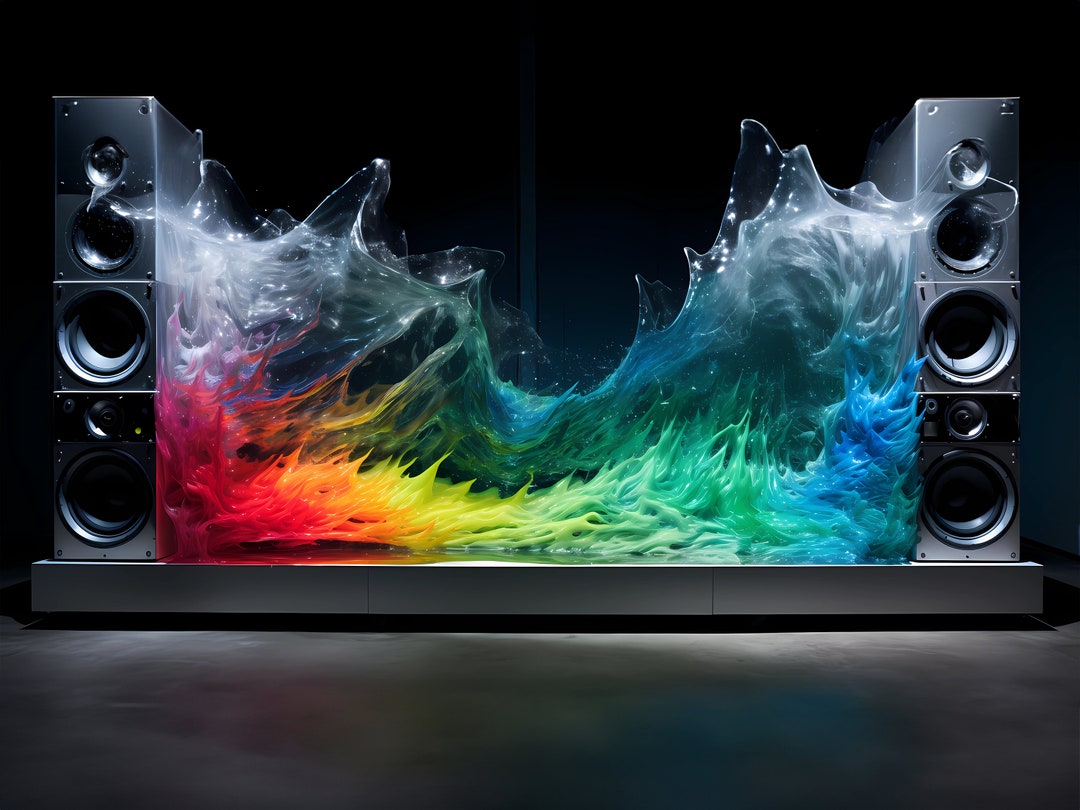 Sound System Art - Etsy