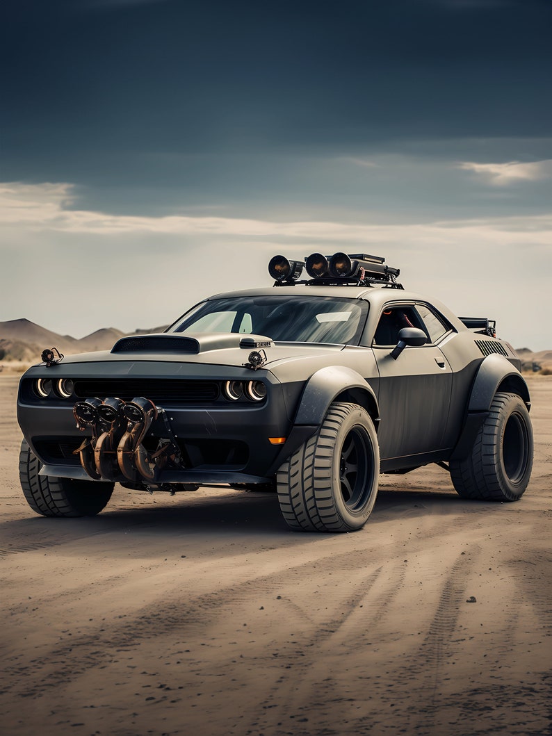 Mad Max Dodge Challenger Hellcat - Etsy
