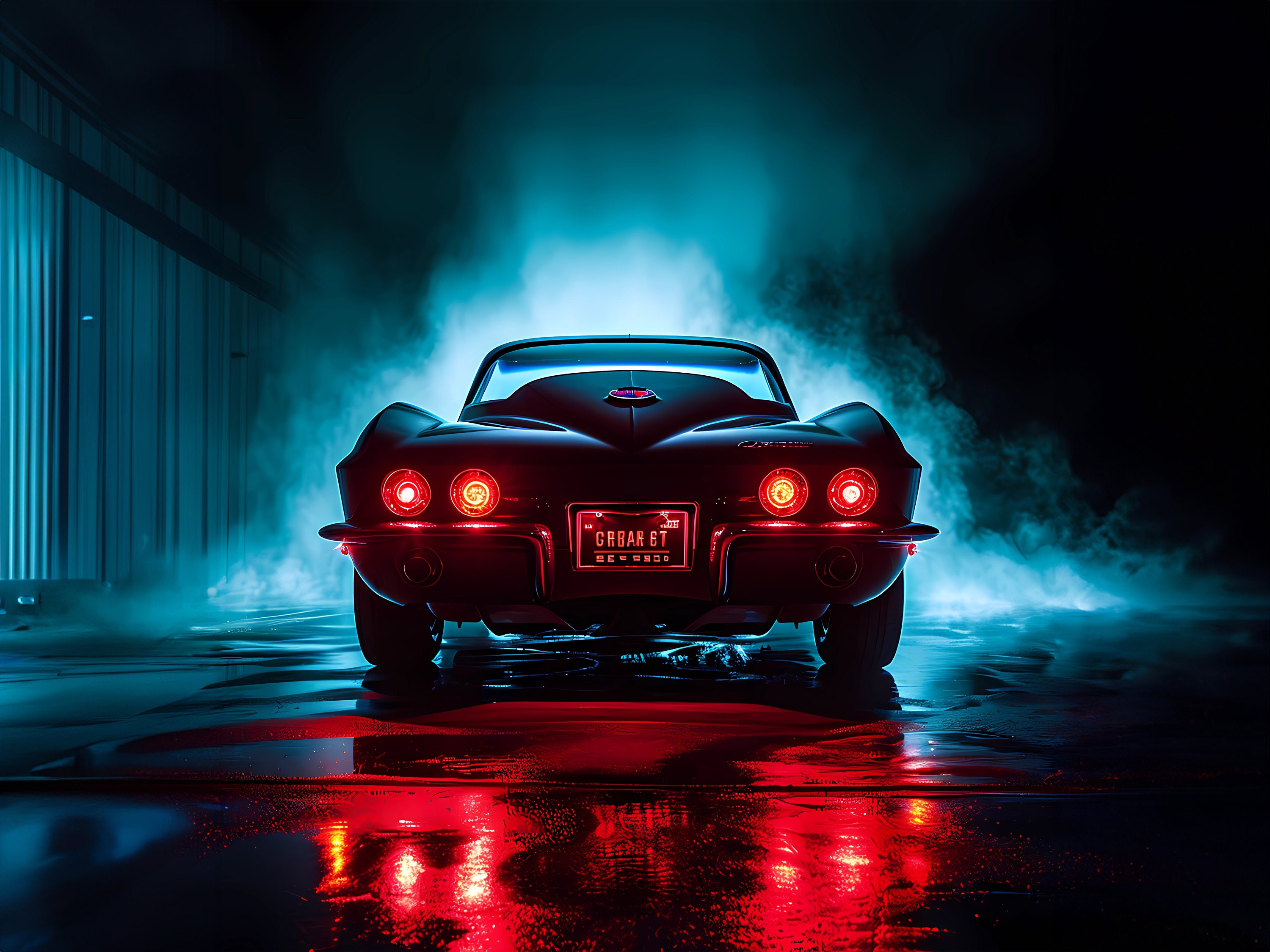 Black Corvette Tail Lights - Etsy