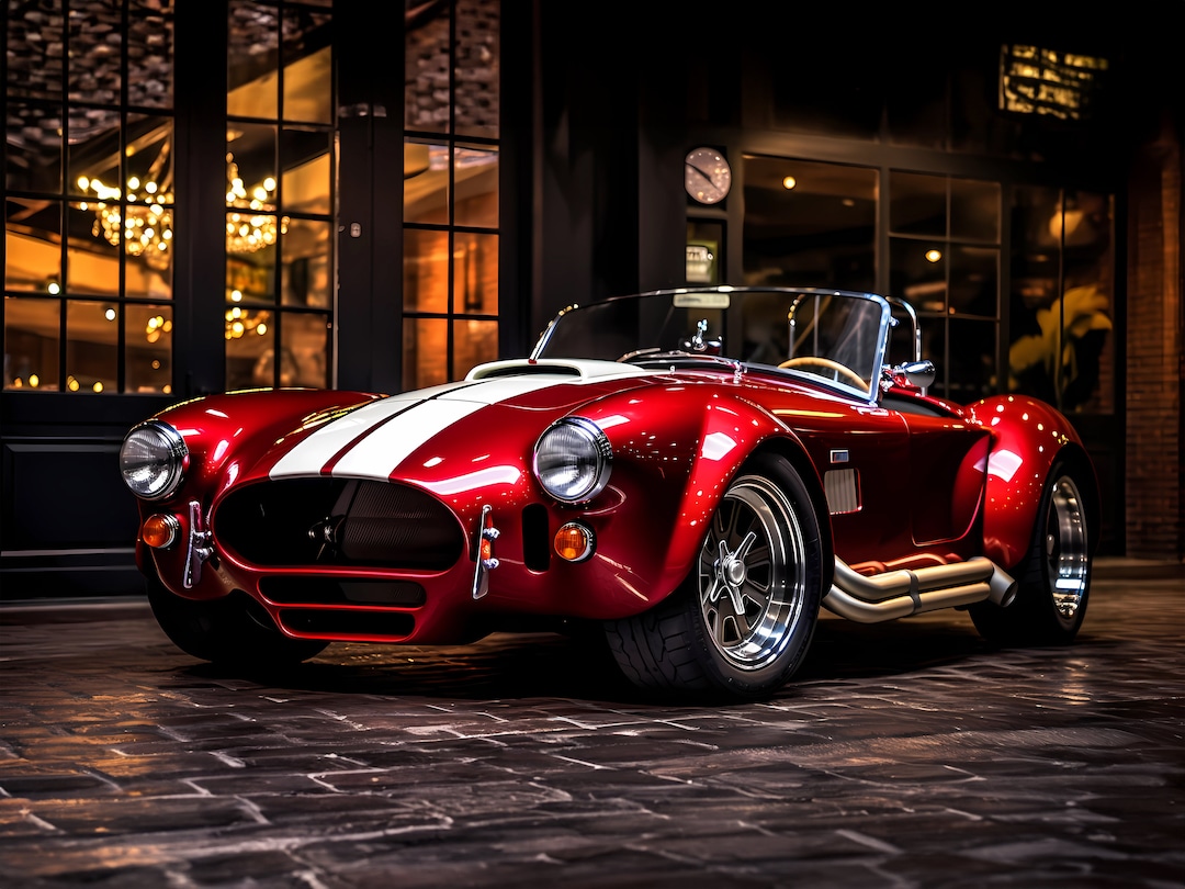 Red Shelby Cobra - Etsy