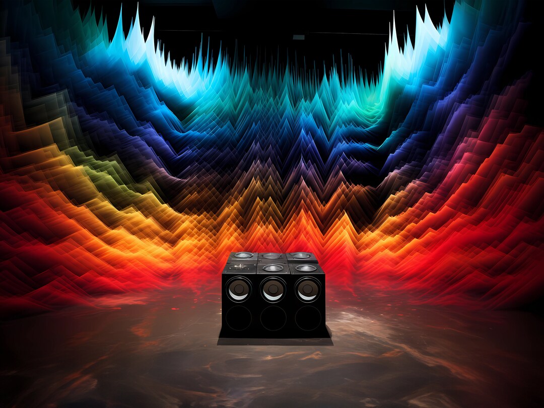 Sound System Art - Etsy