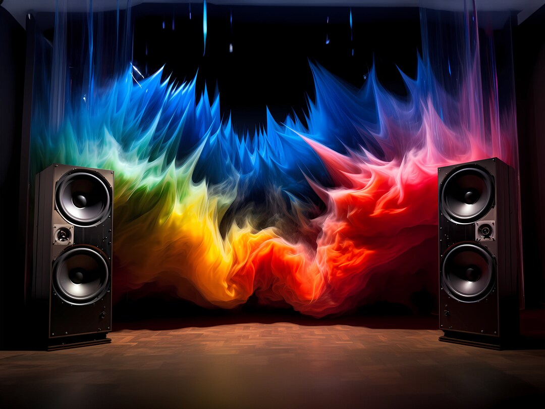 Sound System Art - Etsy