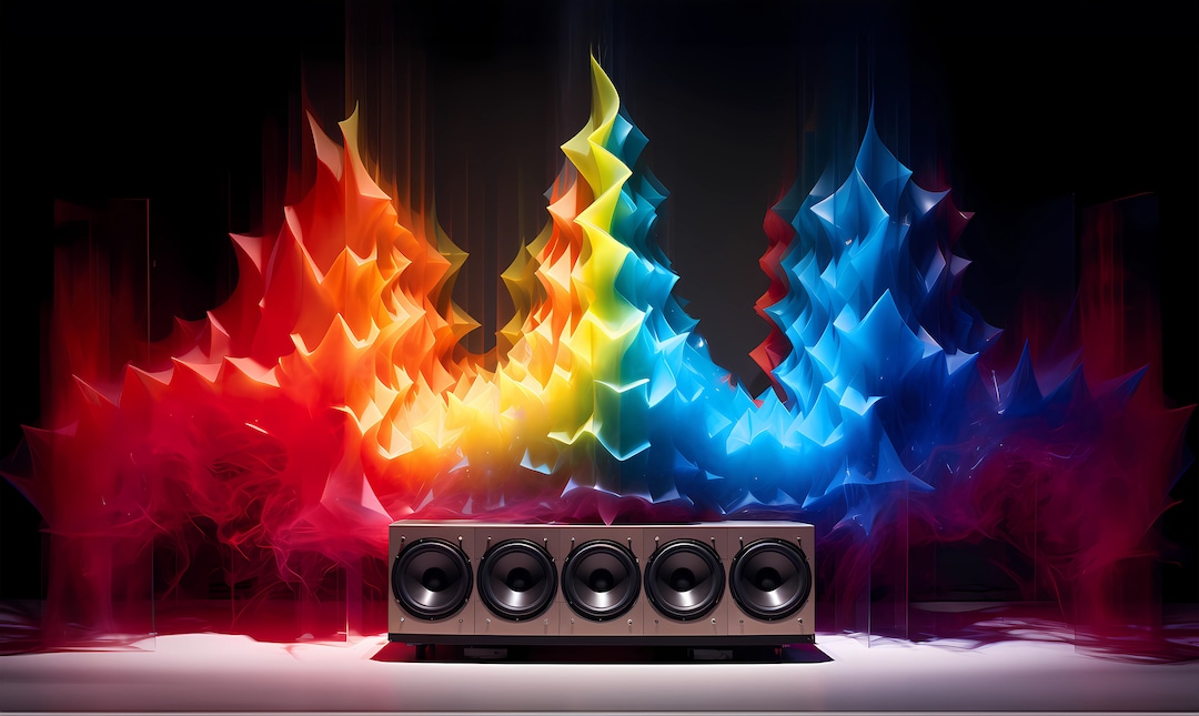 Sound System Art - Etsy