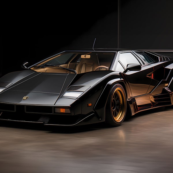 Lamborghini Countach Posters - Etsy