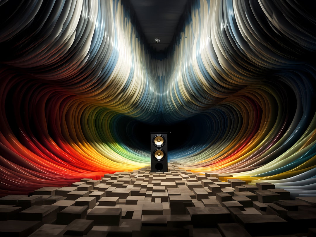 Sound System Art - Etsy