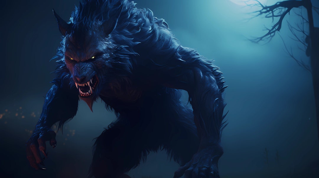 Werewolf Wallpaper - Etsy Australia