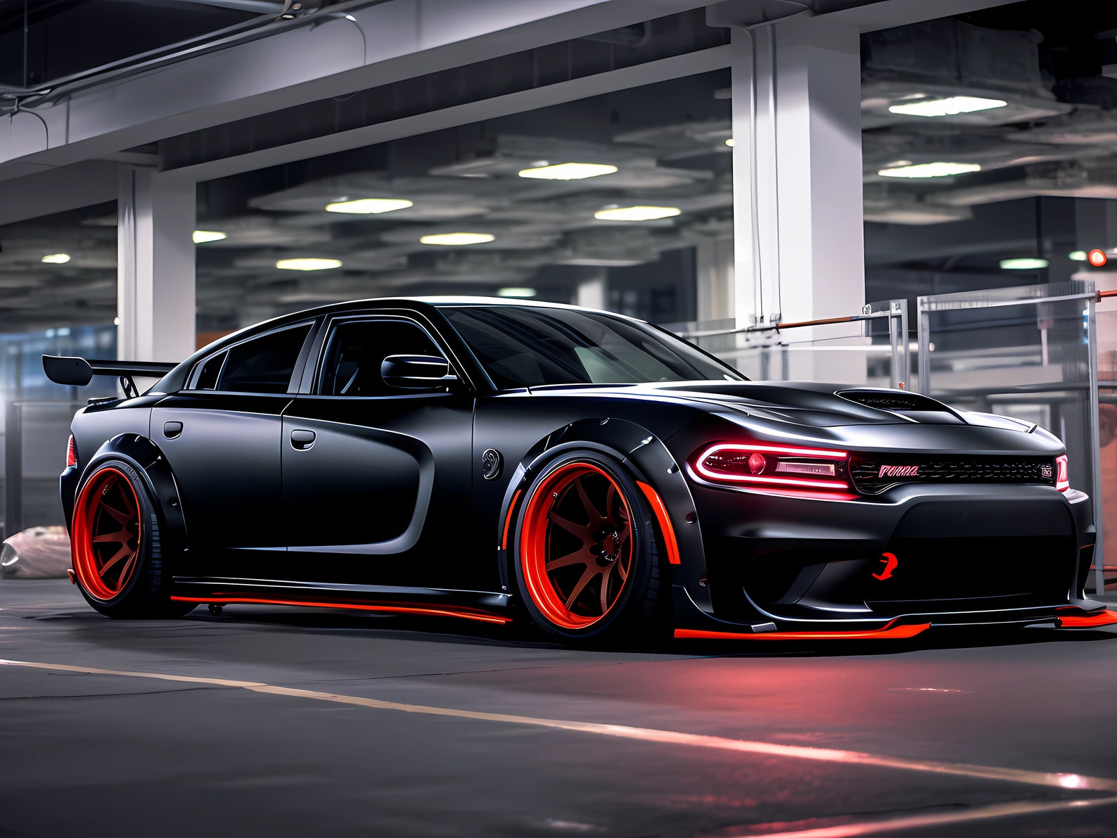 Dodge Charger Hellcat - Etsy