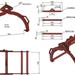 800mm Forestry Grapple DXF File: Log Clamp, Timber Claw Hook - Etsy
