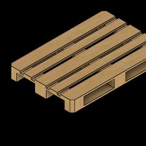 1/10 Scale Pallet for RC Models: STL 3D Print DIY - Etsy
