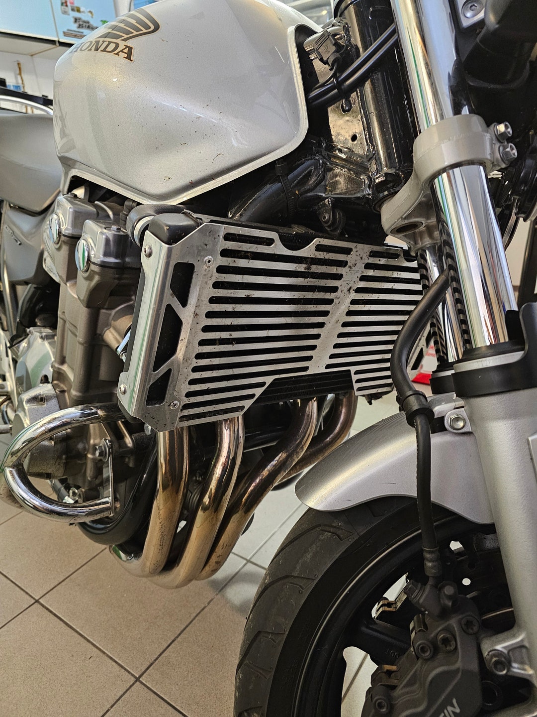 Honda CB 1300 radiator Cover .dxf Lasercut - Etsy