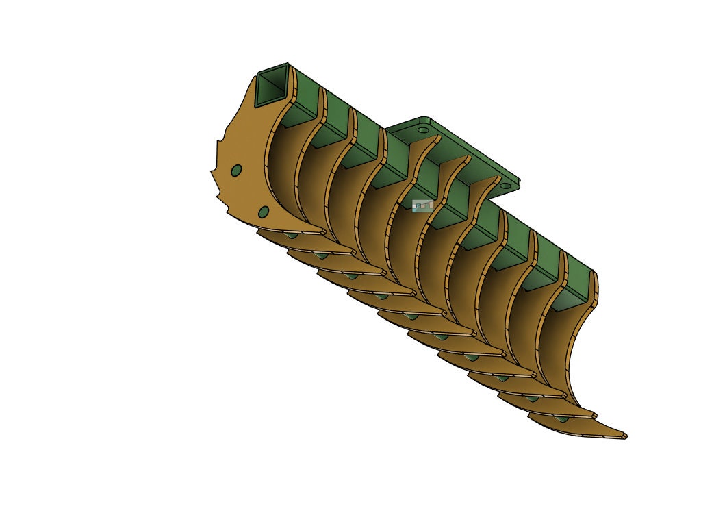 Rake 1000 Dxf File Lasercut,plasmacut,watercut, Garden,forest,excavator ...