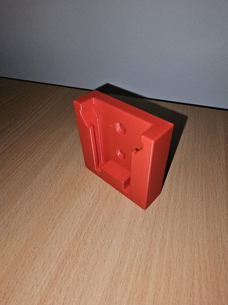 Milwaukee 18V BATTERY HOLDER STL . Diy . 3D Print. Workshop Organiser ...
