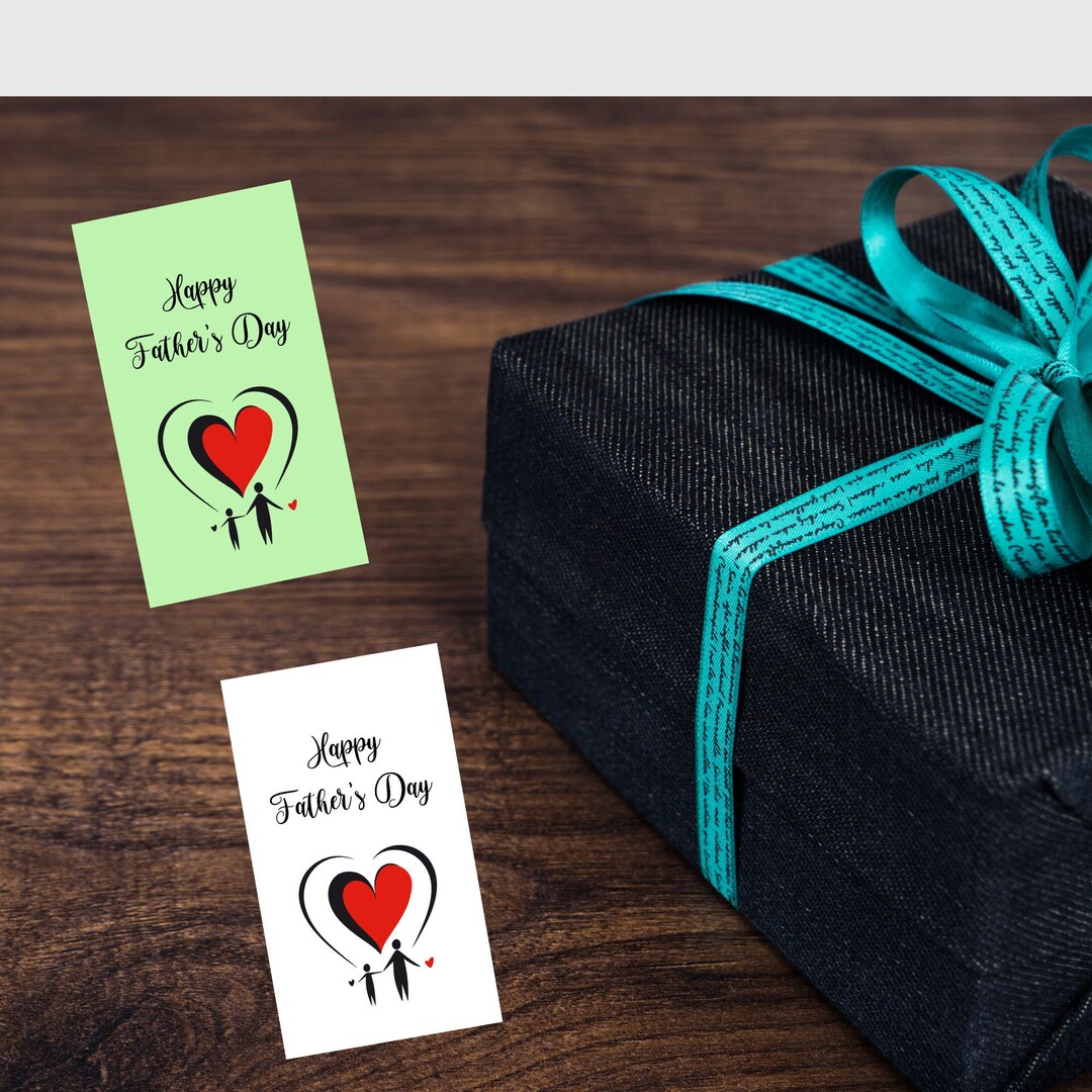 Printable Father's Day Tags Father's Day Gift Tag Thank You Dad Tag ...