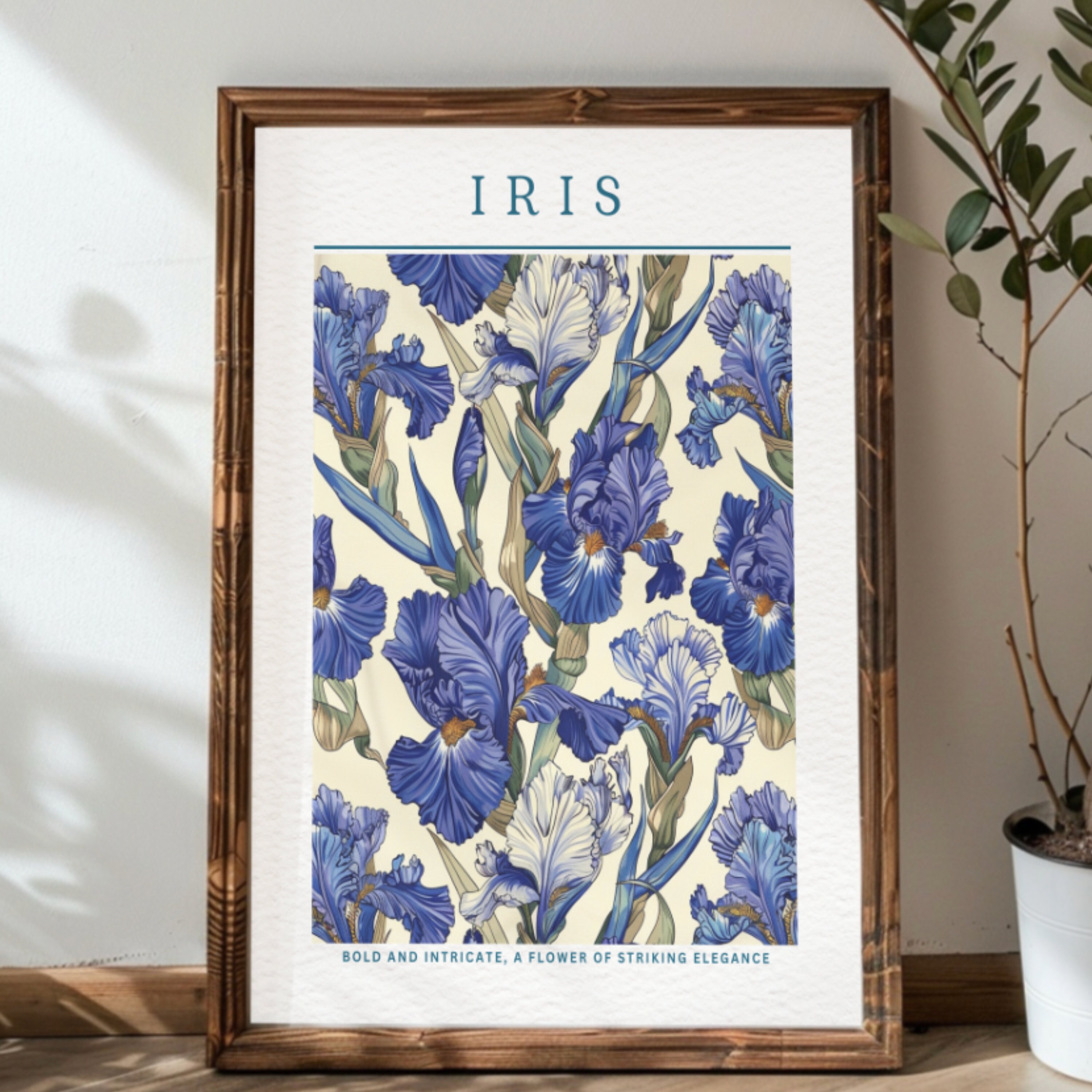 Flower Market Print Set Gallery Wall Set Trendy Flower Posters ...