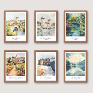 France Poster France Travel French Art Poster French Vintage Poster ...