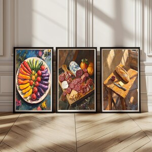 Kitchen Gallery Prints, Kitchen Food Drink Decor, SET OF 500 Prints ...