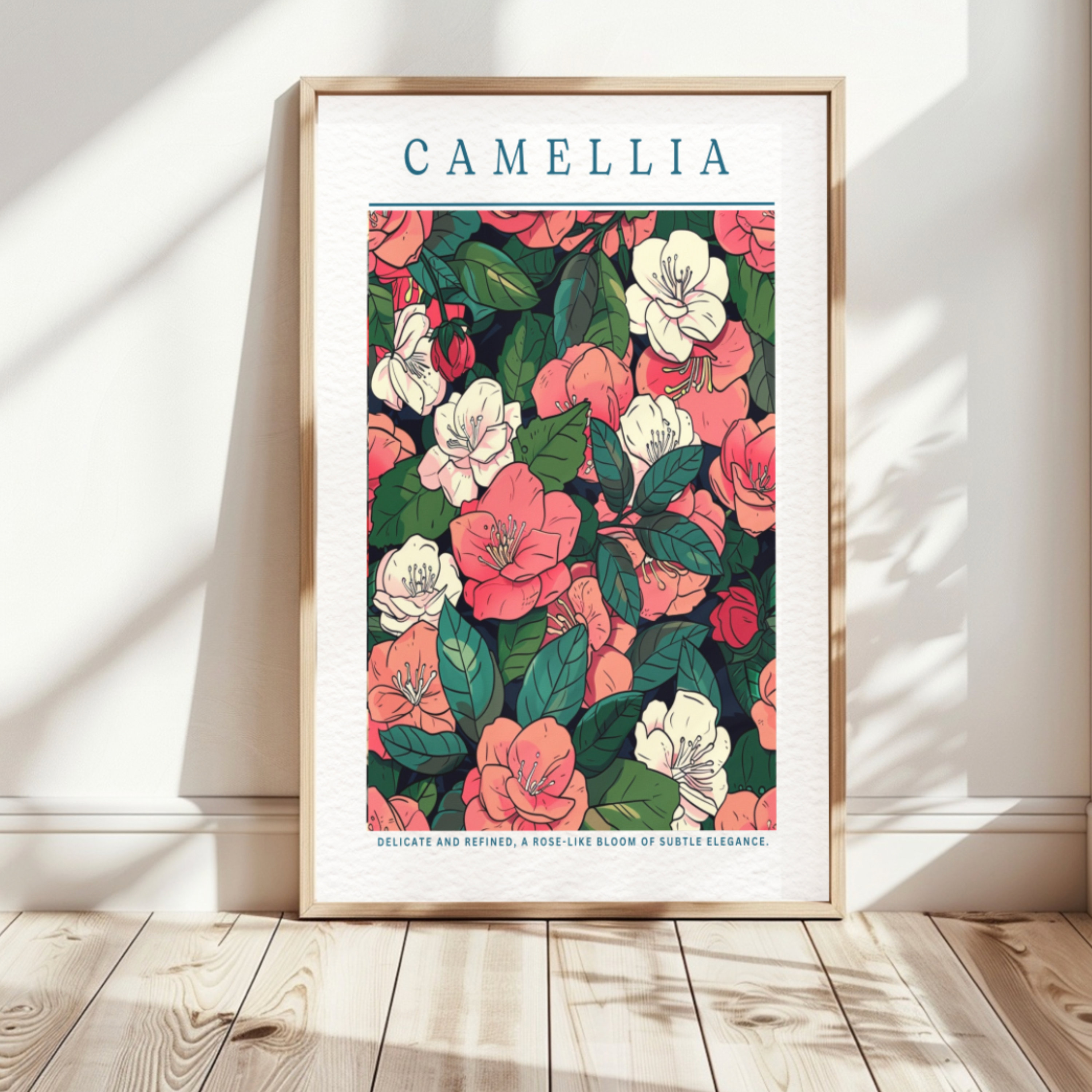 Flower Market Print Set Gallery Wall Set Trendy Flower Posters ...