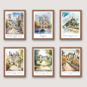 France Poster France Travel French Art Poster French Vintage Poster ...