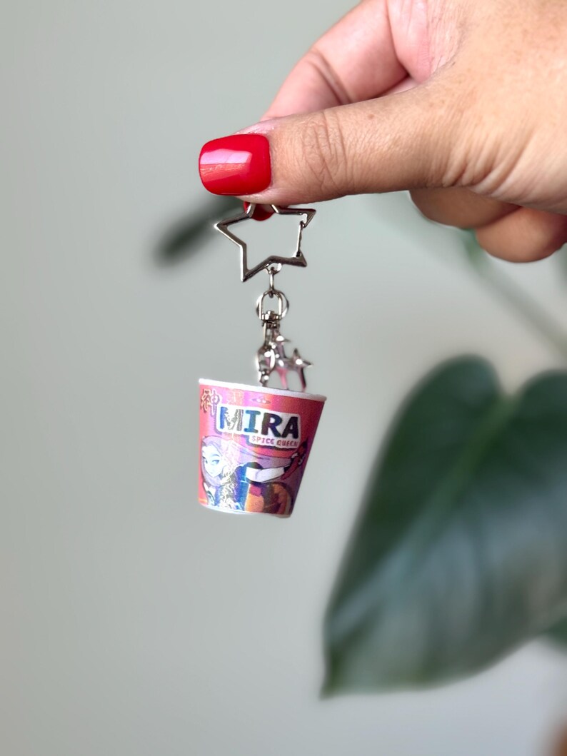 Kpop Demon Hunters Huntrix Ramyeon Keychain | Mira - Etsy