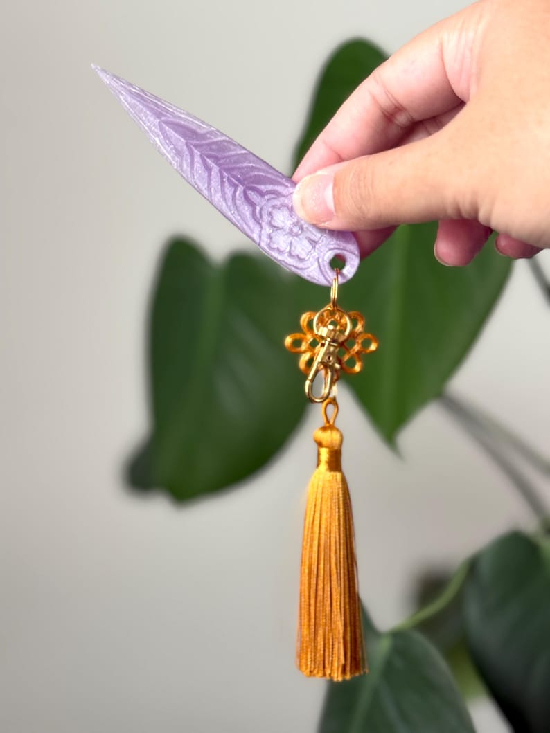 Kpop Demon Hunters Zoey Shin Kal/daggers Keychain | Durable PETG, Movie ...