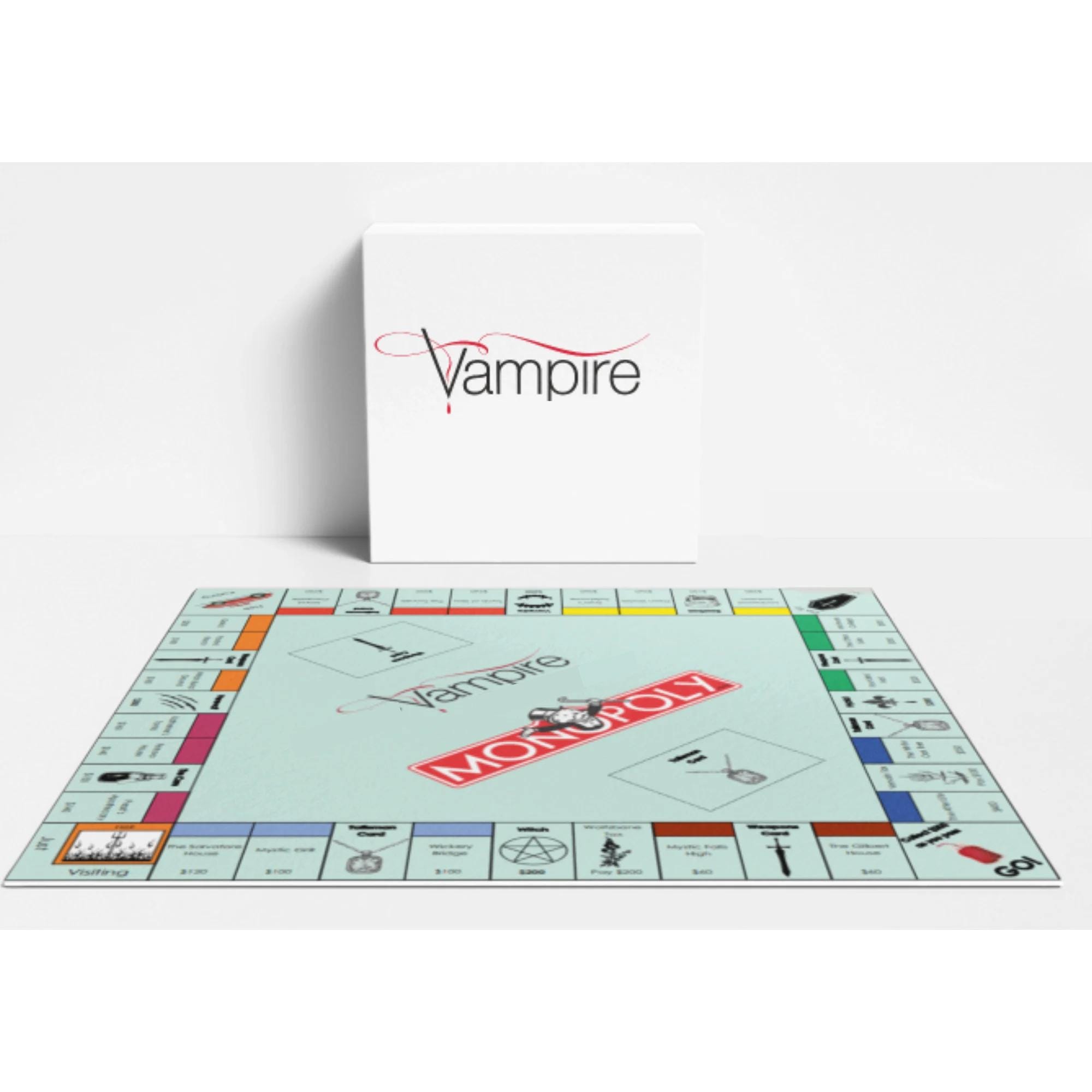 Vampire Monopoly Board Game | Digital Print | Perfect for Games Night ...