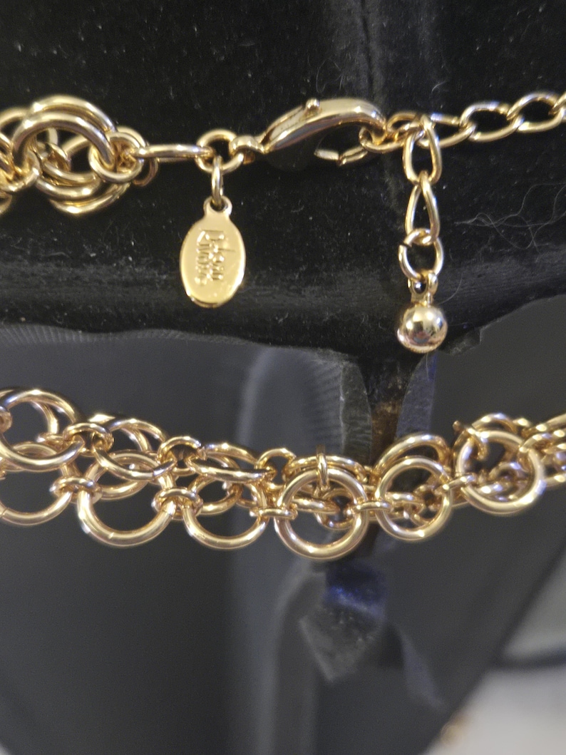 Joan Rivers Thriple Strand Goldtone 64 Inch Necklace - Etsy