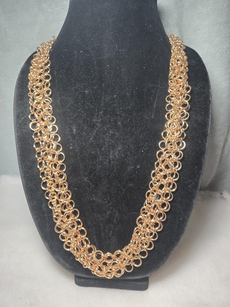 Joan Rivers Thriple Strand Goldtone 64 Inch Necklace - Etsy