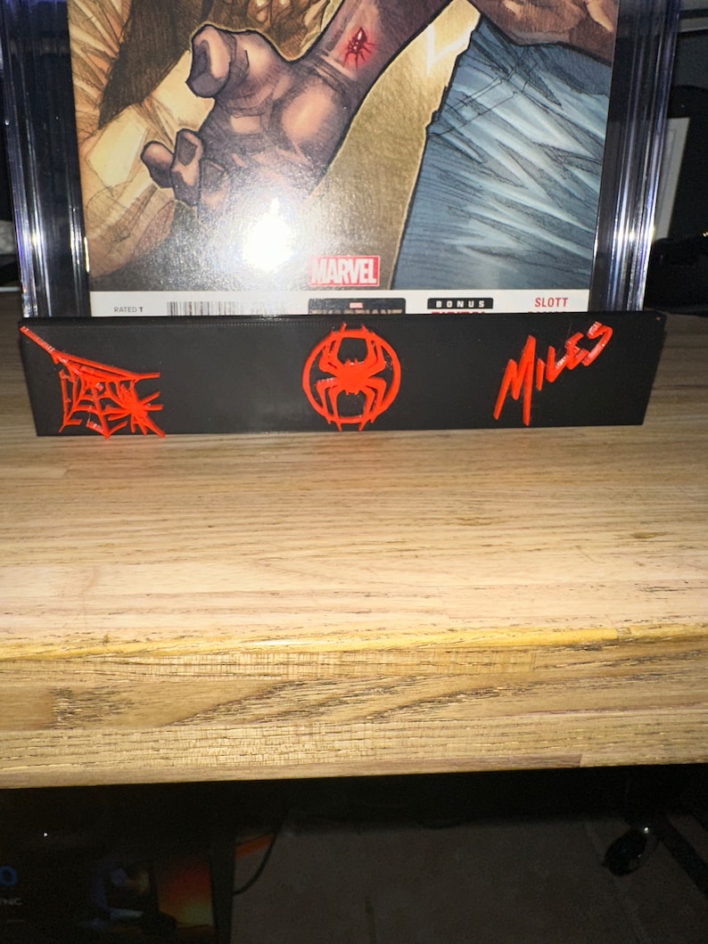 Marvel Themed Graded/raw Comic Book Stand 3D Printed - Etsy