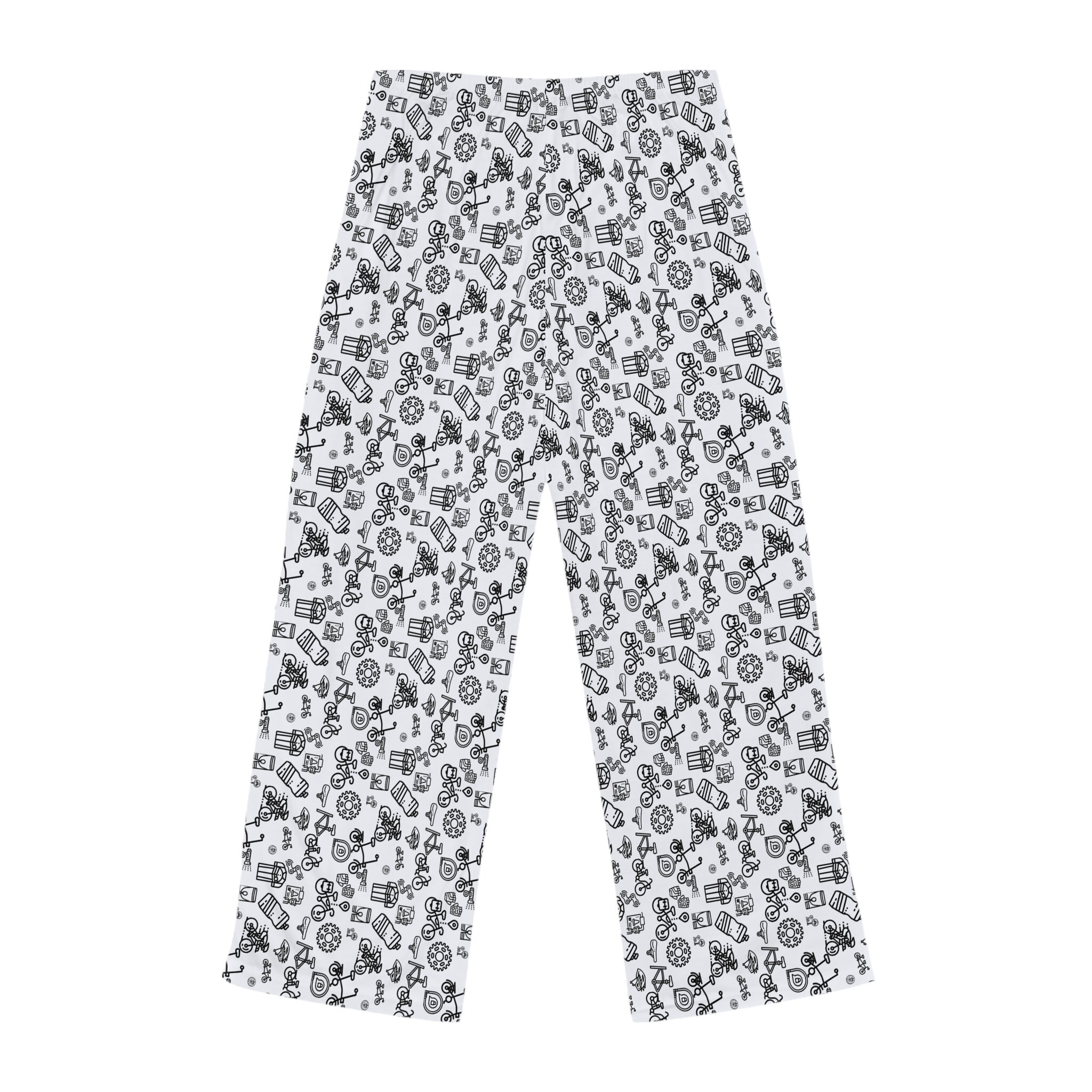 Women's Pajama Pants AOP Bike Themed Pajamas - Etsy