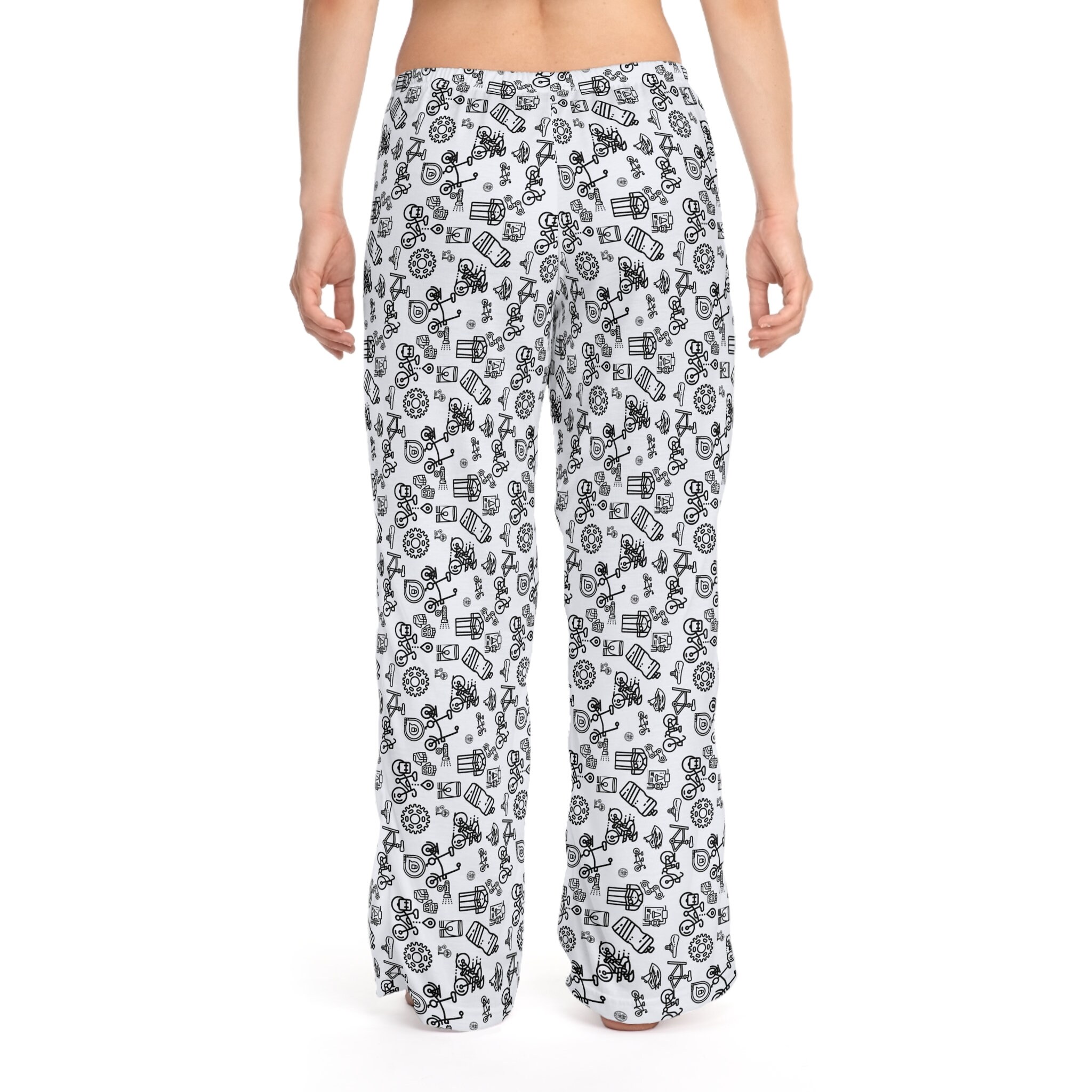 Women's Pajama Pants AOP Bike Themed Pajamas - Etsy