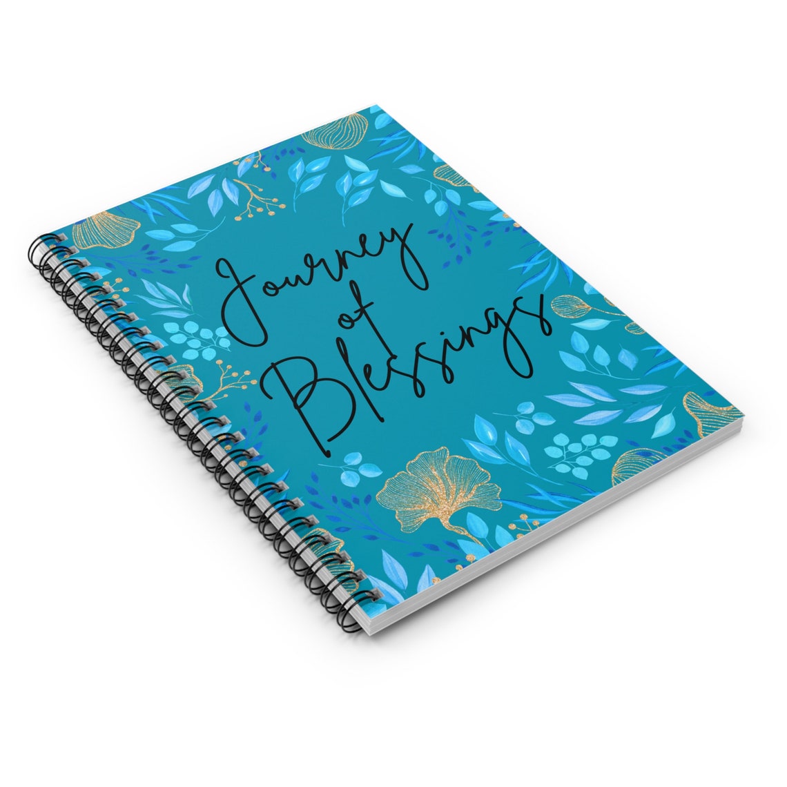 I Am Blessed Goods Spiral Notebook Ruled Line Journey of Blessings ...