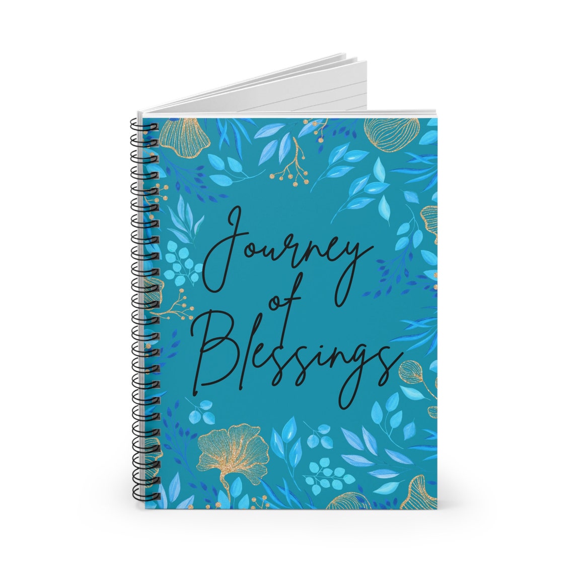 I Am Blessed Goods Spiral Notebook Ruled Line Journey of Blessings ...